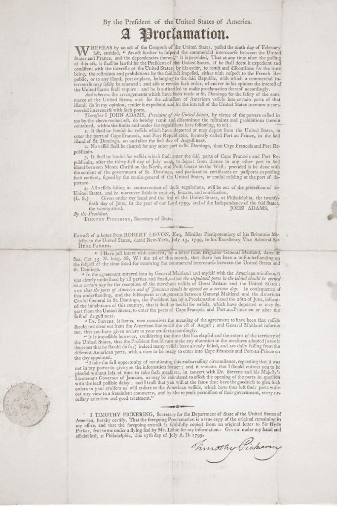 The Alien and Sedition Acts – H. D. Ingles